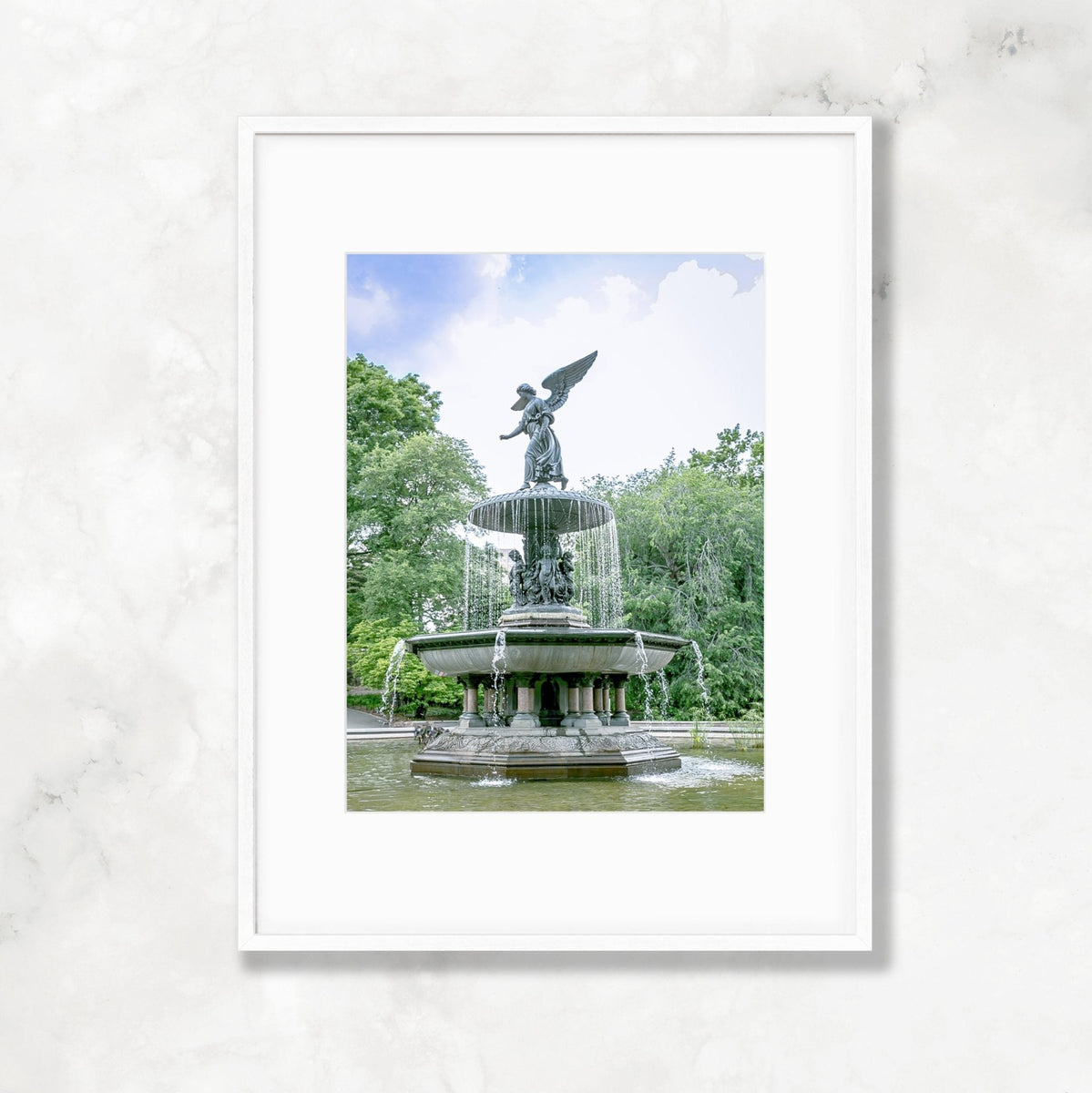 NYC Bethesda Fountain Photography, Iconic Landmark Architecture Print ...